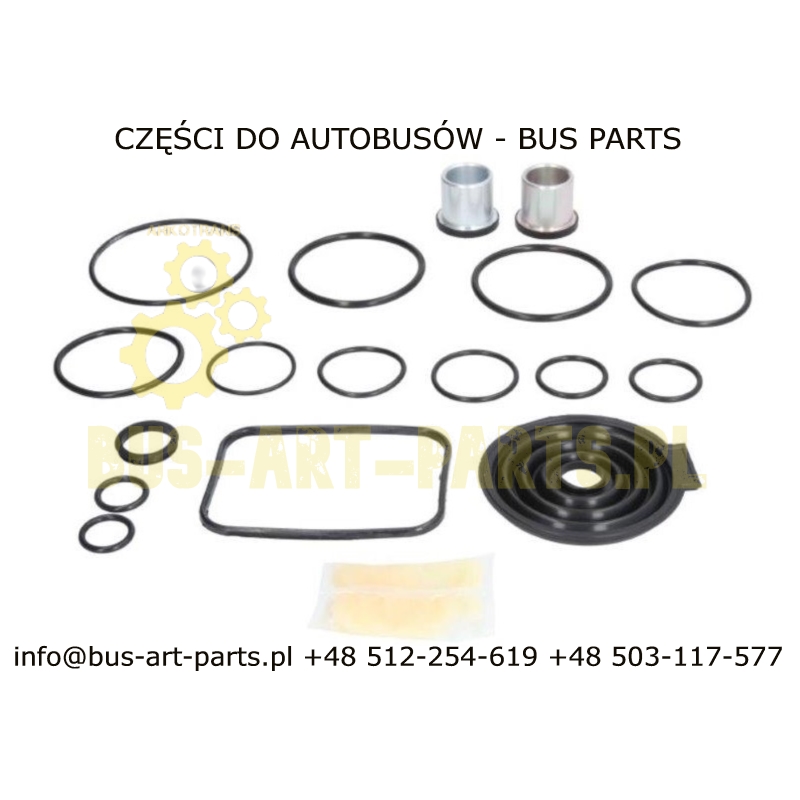 ZESTAW NAPRAWCZY ZAWORU HAMULCA GŁÓWNEGO SETRA S4.. MERCEDES TRAVEGO ...